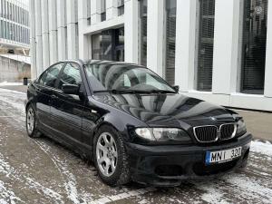 Melns BMW 320 2003 Viļņa, ar dzinēja tilpumu 2.00 L un nobraukumu 400 tūkst. km par 1950 €, foto 2 vietnē AUTOMOTO.COM.LV