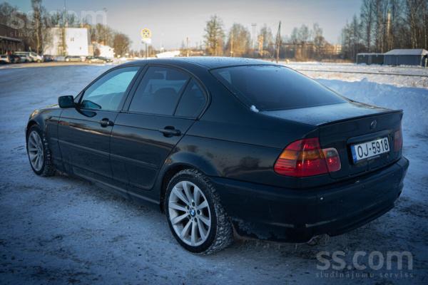 Melns BMW 320 2003 Valmiera, ar dzinēja tilpumu 2.00 L un nobraukumu 435 tūkst. km par 2900 €, foto 4 vietnē AUTOMOTO.COM.LV