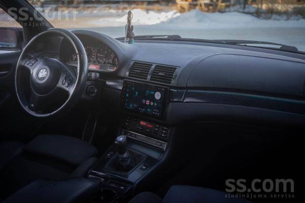 Melns BMW 320 2003 Valmiera, ar dzinēja tilpumu 2.00 L un nobraukumu 435 tūkst. km par 2900 €, foto 10 vietnē AUTOMOTO.COM.LV