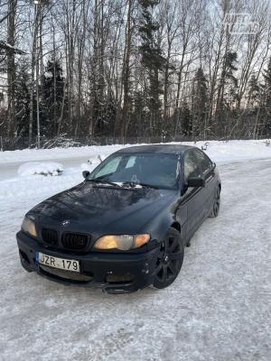 Melns BMW 320 2003 Viļņa, ar dzinēja tilpumu 2.00 L un nobraukumu 372 tūkst. km par 1150 €, foto  vietnē AUTOMOTO.COM.LV