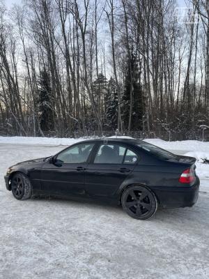 Black BMW 320 2003 in Vilnius, with an engine capacity of 2.00 L and mileage of 372 thousand km for 1150 €, photo 5 on AUTOMOTO.COM.LV