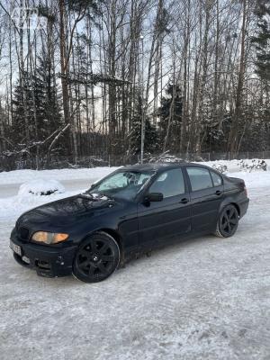 Black BMW 320 2003 in Vilnius, with an engine capacity of 2.00 L and mileage of 372 thousand km for 1150 €, photo 11 on AUTOMOTO.COM.LV