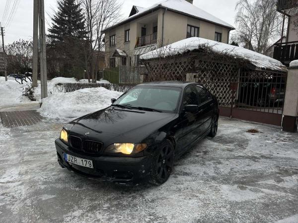 Melns BMW 320 2003 Viļņa, ar dzinēja tilpumu 2.00 L un nobraukumu 370 tūkst. km par 1800 €, foto 2 vietnē AUTOMOTO.COM.LV