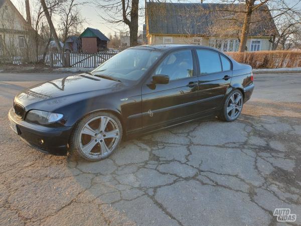 Black BMW 320 2003 in Vilnius, with an engine capacity of 2.00 L and mileage of 375 thousand km for 700 €, photo 2 on AUTOMOTO.COM.LV