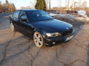 Black BMW 320 2003 in Vilnius, with an engine capacity of 2.00 L and mileage of 375 thousand km for 700 €, photo 4 on AUTOMOTO.COM.LV