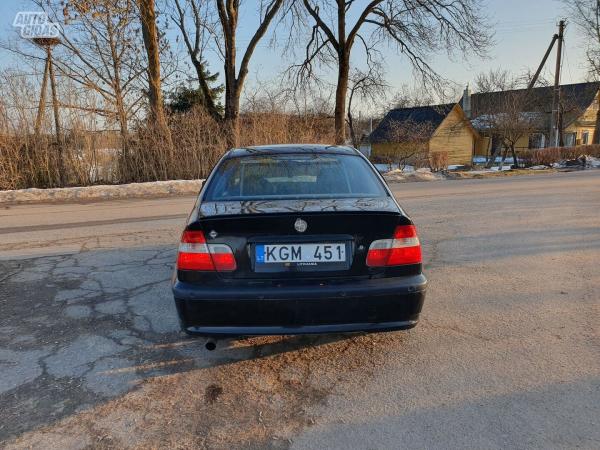 Black BMW 320 2003 in Vilnius, with an engine capacity of 2.00 L and mileage of 375 thousand km for 700 €, photo 8 on AUTOMOTO.COM.LV