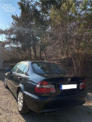 Black BMW 320 2003 in Vilnius, with an engine capacity of 2.00 L and mileage of 440 thousand km for 750 €, photo 8 on AUTOMOTO.COM.LV