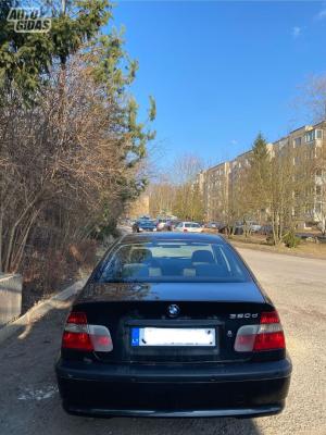 Black BMW 320 2003 in Vilnius, with an engine capacity of 2.00 L and mileage of 440 thousand km for 750 €, photo 12 on AUTOMOTO.COM.LV