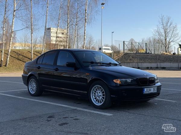 Melns BMW 320 2003 Kauņa, ar dzinēja tilpumu 2.00 L un nobraukumu 375 tūkst. km par 1500 €, foto 1 vietnē AUTOMOTO.COM.LV