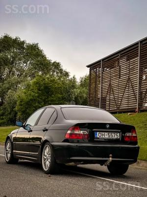 Melns BMW 320 2003 Ogre, ar dzinēja tilpumu 2.00 L un nobraukumu 316 tūkst. km par 2999 €, foto 3 vietnē AUTOMOTO.COM.LV