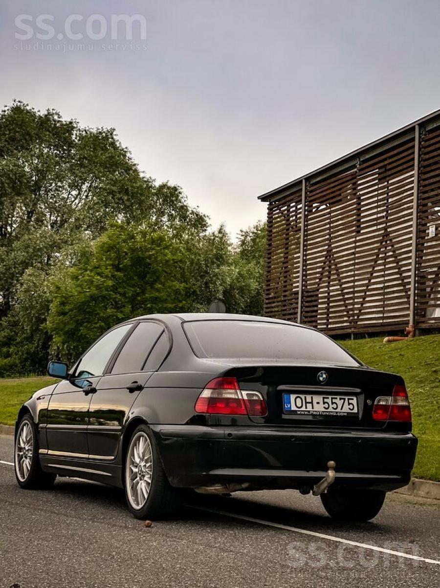 Melns BMW 320 2003 Ogre, ar dzinēja tilpumu 2.00 L un nobraukumu 316 tūkst. km par 2999 €, foto 3 vietnē AUTOMOTO.COM.LV