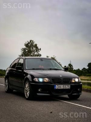 Melns BMW 320 2003 Ogre, ar dzinēja tilpumu 2.00 L un nobraukumu 316 tūkst. km par 2999 €, foto 4 vietnē AUTOMOTO.COM.LV