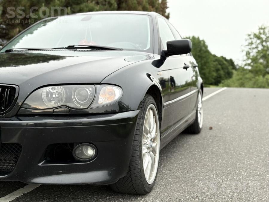Melns BMW 320 2003 Ogre, ar dzinēja tilpumu 2.00 L un nobraukumu 316 tūkst. km par 2999 €, foto 7 vietnē AUTOMOTO.COM.LV