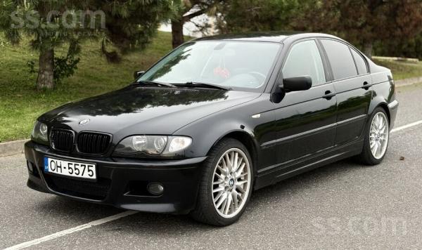 Black BMW 320 2003 in Ogre, with an engine capacity of 2.00 L and mileage of 316 thousand km for 2999 €, photo 4 on AUTOMOTO.COM.LV