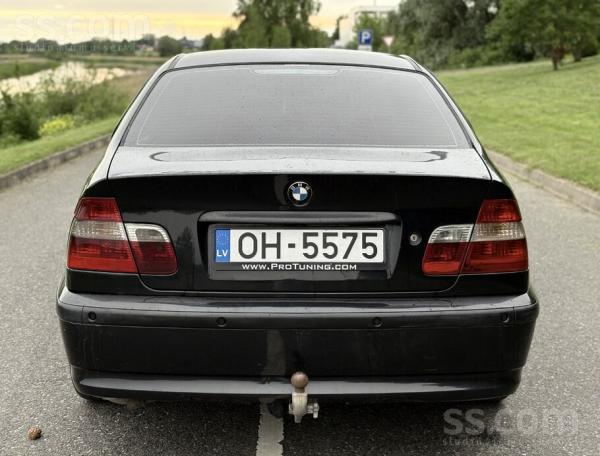 Black BMW 320 2003 in Ogre, with an engine capacity of 2.00 L and mileage of 316 thousand km for 2999 €, photo 9 on AUTOMOTO.COM.LV