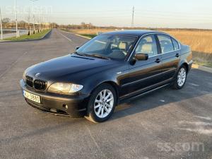 Black BMW 320 2003 in Liepaja, with an engine capacity of 2.00 L and mileage of 290 thousand km for 1800 €, photo  on AUTOMOTO.COM.LV