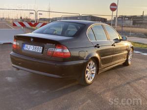 Black BMW 320 2003 in Liepaja, with an engine capacity of 2.00 L and mileage of 290 thousand km for 1800 €, photo 6 on AUTOMOTO.COM.LV
