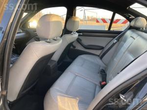 Black BMW 320 2003 in Liepaja, with an engine capacity of 2.00 L and mileage of 290 thousand km for 1800 €, photo 11 on AUTOMOTO.COM.LV