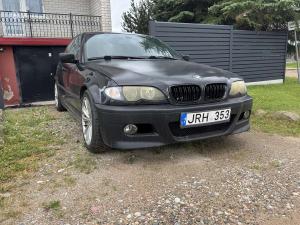 Black BMW 320 2003 in Klaipeda, with an engine capacity of 2.00 L and mileage of 421 thousand km for 1000 €, photo  on AUTOMOTO.COM.LV