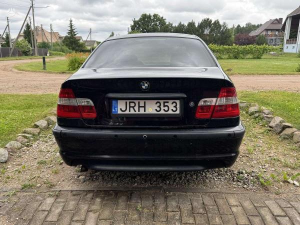 Black BMW 320 2003 in Klaipeda, with an engine capacity of 2.00 L and mileage of 421 thousand km for 1000 €, photo 4 on AUTOMOTO.COM.LV