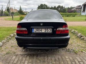 Black BMW 320 2003 in Klaipeda, with an engine capacity of 2.00 L and mileage of 421 thousand km for 1000 €, photo 5 on AUTOMOTO.COM.LV