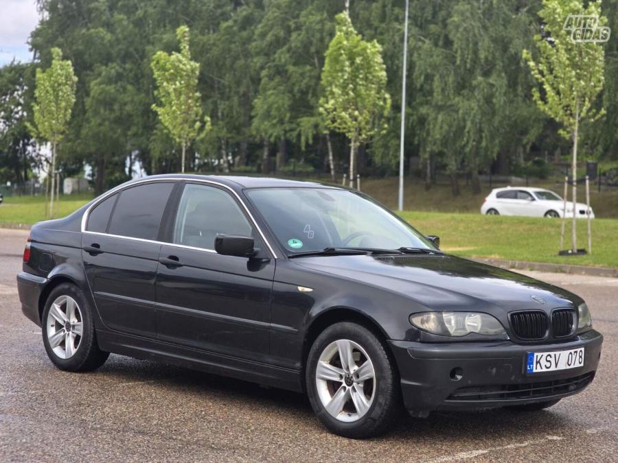 Melns BMW 320 2003 Viļņa, ar dzinēja tilpumu 2.00 L un nobraukumu 330 tūkst. km par 1450 €, foto 3 vietnē AUTOMOTO.COM.LV