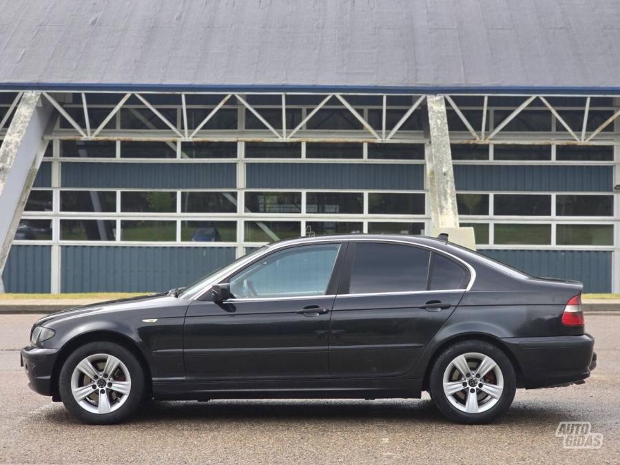 Melns BMW 320 2003 Viļņa, ar dzinēja tilpumu 2.00 L un nobraukumu 330 tūkst. km par 1450 €, foto 5 vietnē AUTOMOTO.COM.LV