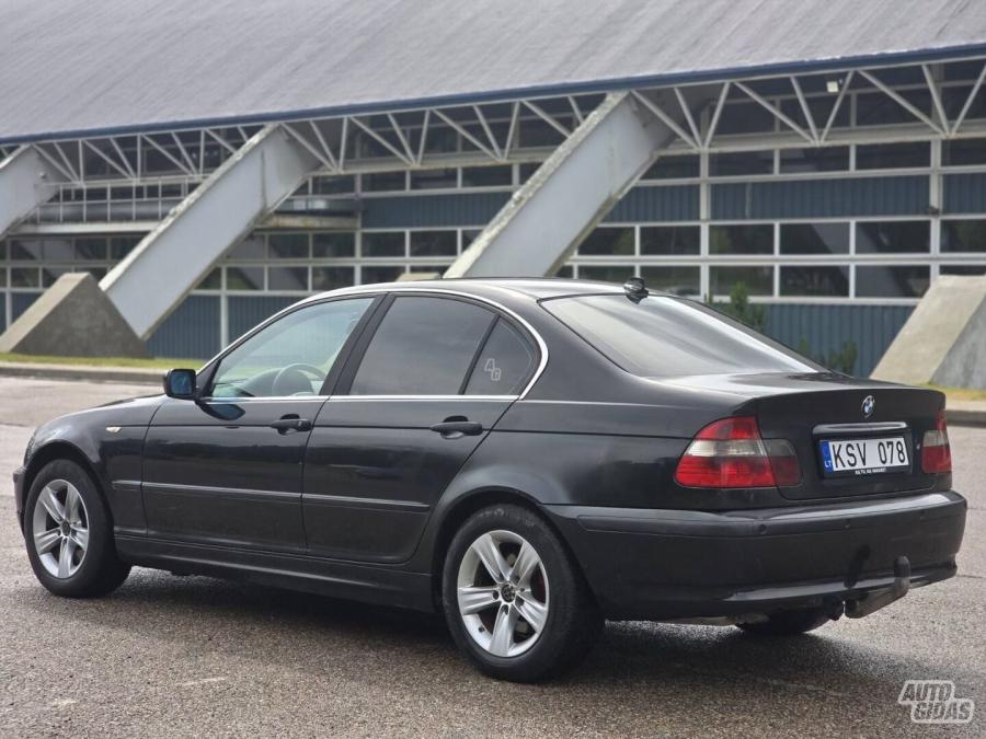 Melns BMW 320 2003 Viļņa, ar dzinēja tilpumu 2.00 L un nobraukumu 330 tūkst. km par 1450 €, foto 7 vietnē AUTOMOTO.COM.LV