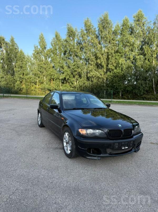 Melns BMW 320 2003 Tukums, ar dzinēja tilpumu 2.00 L un nobraukumu 388 tūkst. km par 1900 €, foto 2 vietnē AUTOMOTO.COM.LV