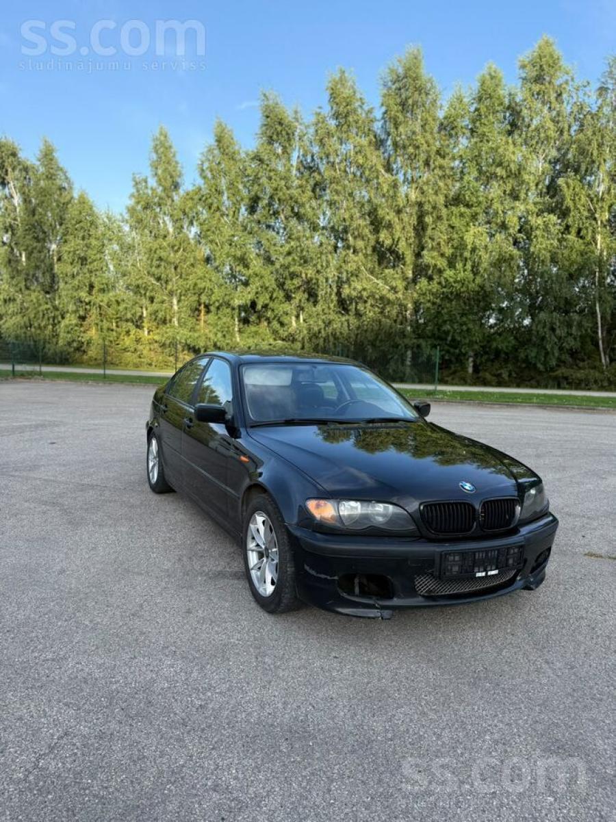 Melns BMW 320 2003 Tukums, ar dzinēja tilpumu 2.00 L un nobraukumu 388 tūkst. km par 1900 €, foto 3 vietnē AUTOMOTO.COM.LV