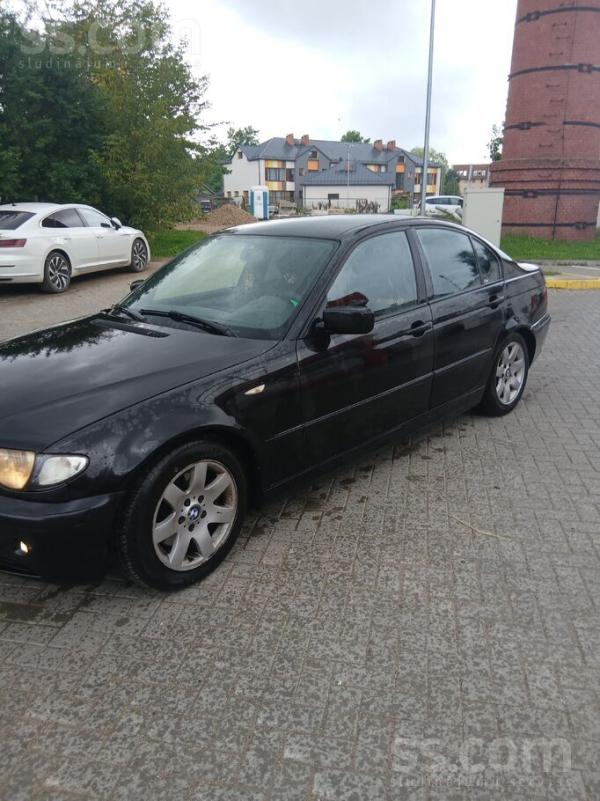 Melns BMW 320 2003 Saldus, ar dzinēja tilpumu 2.00 L un nobraukumu 319 tūkst. km par 1550 €, foto 4 vietnē AUTOMOTO.COM.LV