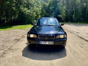 Black BMW 320 2003 in Pasvalys, with an engine capacity of 2.00 L and mileage of 331 thousand km for 2250 €, photo 3 on AUTOMOTO.COM.LV