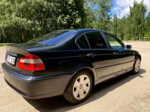 Black BMW 320 2003 in Pasvalys, with an engine capacity of 2.00 L and mileage of 331 thousand km for 2250 €, photo 8 on AUTOMOTO.COM.LV