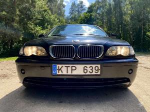 Black BMW 320 2003 in Pasvalys, with an engine capacity of 2.00 L and mileage of 331 thousand km for 2250 €, photo 10 on AUTOMOTO.COM.LV