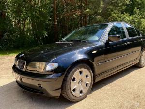 Black BMW 320 2003 in Pasvalys, with an engine capacity of 2.00 L and mileage of 331 thousand km for 2250 €, photo 11 on AUTOMOTO.COM.LV