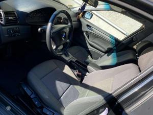 Black BMW 320 2003 in Pasvalys, with an engine capacity of 2.00 L and mileage of 331 thousand km for 2250 €, photo 19 on AUTOMOTO.COM.LV