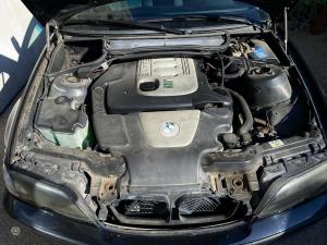 Black BMW 320 2003 in Pasvalys, with an engine capacity of 2.00 L and mileage of 331 thousand km for 2250 €, photo 22 on AUTOMOTO.COM.LV