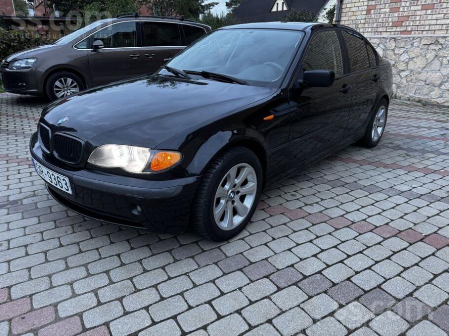 Черный БМВ 320 2003 в Рига, объемом двигателя 2.00 л и пробегом 320 тыс. км за 1700 €, фото 3 на AUTOMOTO.COM.LV
