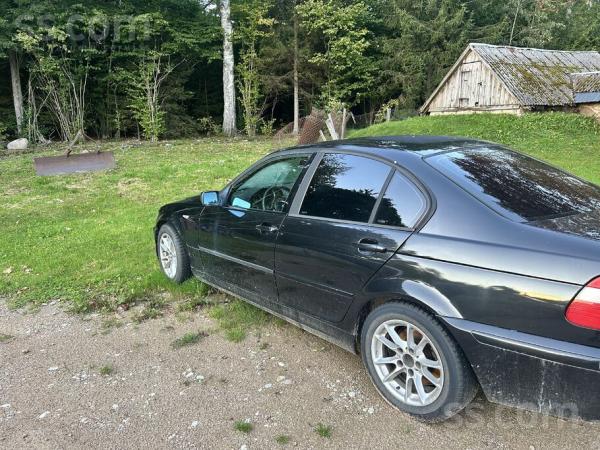 Melns BMW 320 2003 Talsi, ar dzinēja tilpumu 2.00 L un nobraukumu 450 tūkst. km par 1000 €, foto 4 vietnē AUTOMOTO.COM.LV