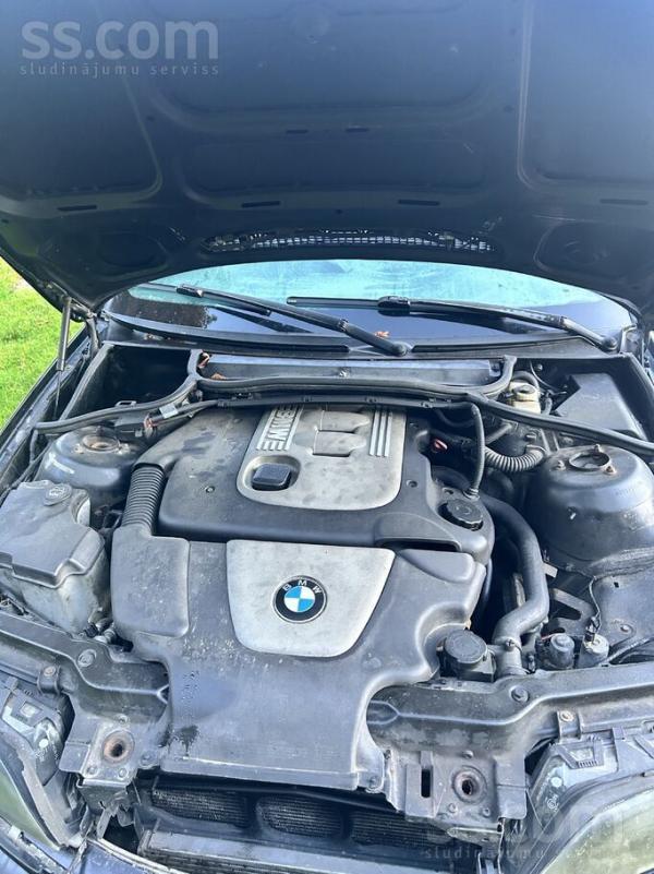Melns BMW 320 2003 Talsi, ar dzinēja tilpumu 2.00 L un nobraukumu 450 tūkst. km par 1000 €, foto 8 vietnē AUTOMOTO.COM.LV