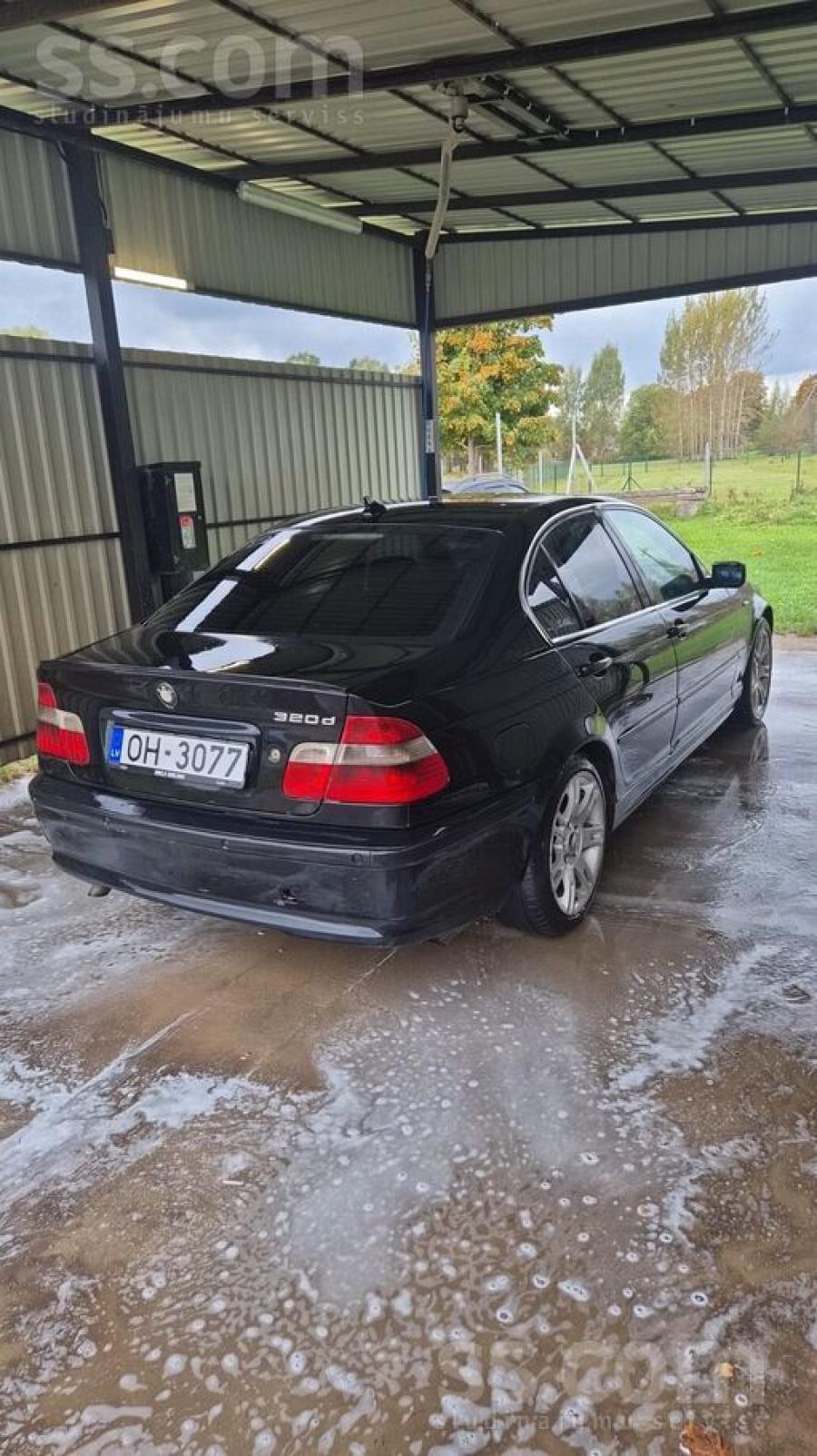 Melns BMW 320 2003 Liepāja, ar dzinēja tilpumu 2.00 L un nobraukumu 491 tūkst. km par 1950 €, foto 4 vietnē AUTOMOTO.COM.LV