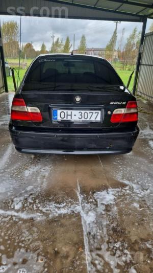 Melns BMW 320 2003 Liepāja, ar dzinēja tilpumu 2.00 L un nobraukumu 491 tūkst. km par 1950 €, foto 5 vietnē AUTOMOTO.COM.LV