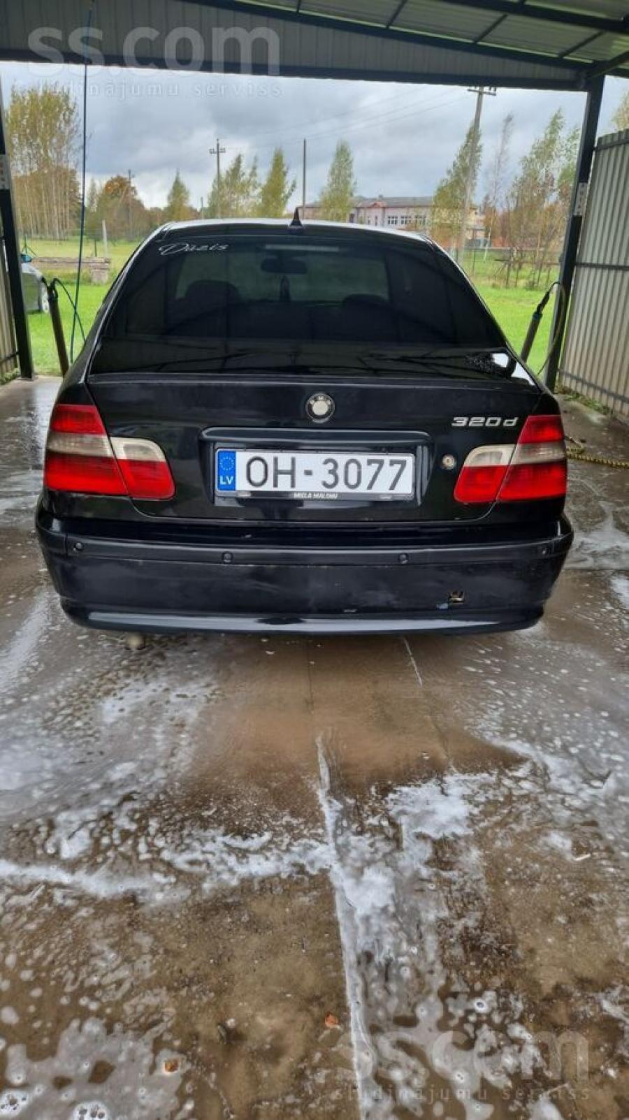 Melns BMW 320 2003 Liepāja, ar dzinēja tilpumu 2.00 L un nobraukumu 491 tūkst. km par 1950 €, foto 5 vietnē AUTOMOTO.COM.LV