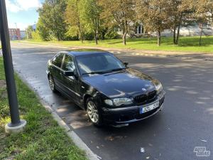 Black BMW 320 2003 in Kaunas, with an engine capacity of 2.00 L and mileage of 405 thousand km for 1300 €, photo  on AUTOMOTO.COM.LV