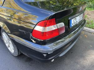 Black BMW 320 2003 in Kaunas, with an engine capacity of 2.00 L and mileage of 405 thousand km for 1300 €, photo 9 on AUTOMOTO.COM.LV