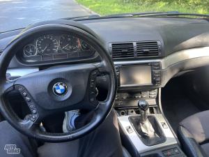 Black BMW 320 2003 in Kaunas, with an engine capacity of 2.00 L and mileage of 405 thousand km for 1300 €, photo 14 on AUTOMOTO.COM.LV