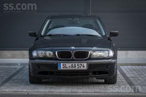 Black BMW 320 2004 in Valmiera, with an engine capacity of 2.00 L and mileage of 340 thousand km for 2600 €, photo 2 on AUTOMOTO.COM.LV