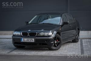 Black BMW 320 2004 in Valmiera, with an engine capacity of 2.00 L and mileage of 340 thousand km for 2600 €, photo 3 on AUTOMOTO.COM.LV