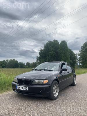 Melns BMW 320 2004 Valmiera, ar dzinēja tilpumu 2.00 L un nobraukumu 425 tūkst. km par 2100 €, foto 4 vietnē AUTOMOTO.COM.LV