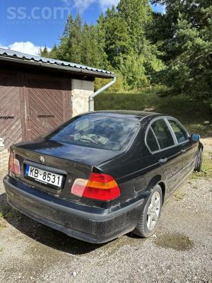 Melns BMW 320 2004 Tukums, ar dzinēja tilpumu 2.00 L un nobraukumu 376 tūkst. km par 1000 €, foto 2 vietnē AUTOMOTO.COM.LV